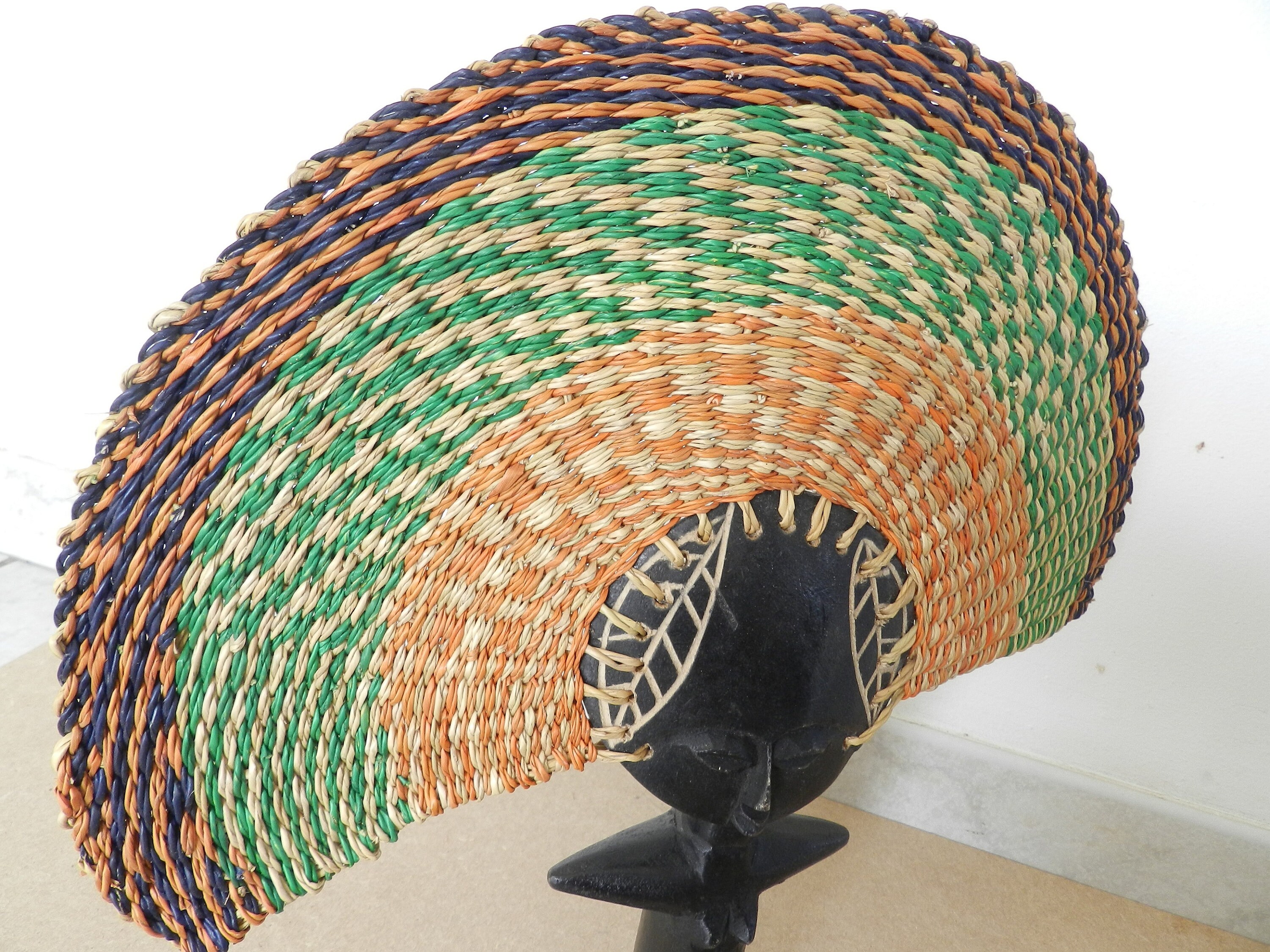 Fan Ashanti Doll in Wood and Ghana Reed, Rein-mother Fertility, Asanti ...