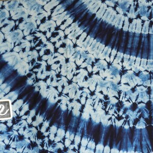 Rare Tie and Dye Fabric Adire Nigeria Indigo Cotton, Blue Coton, Cowrie ...