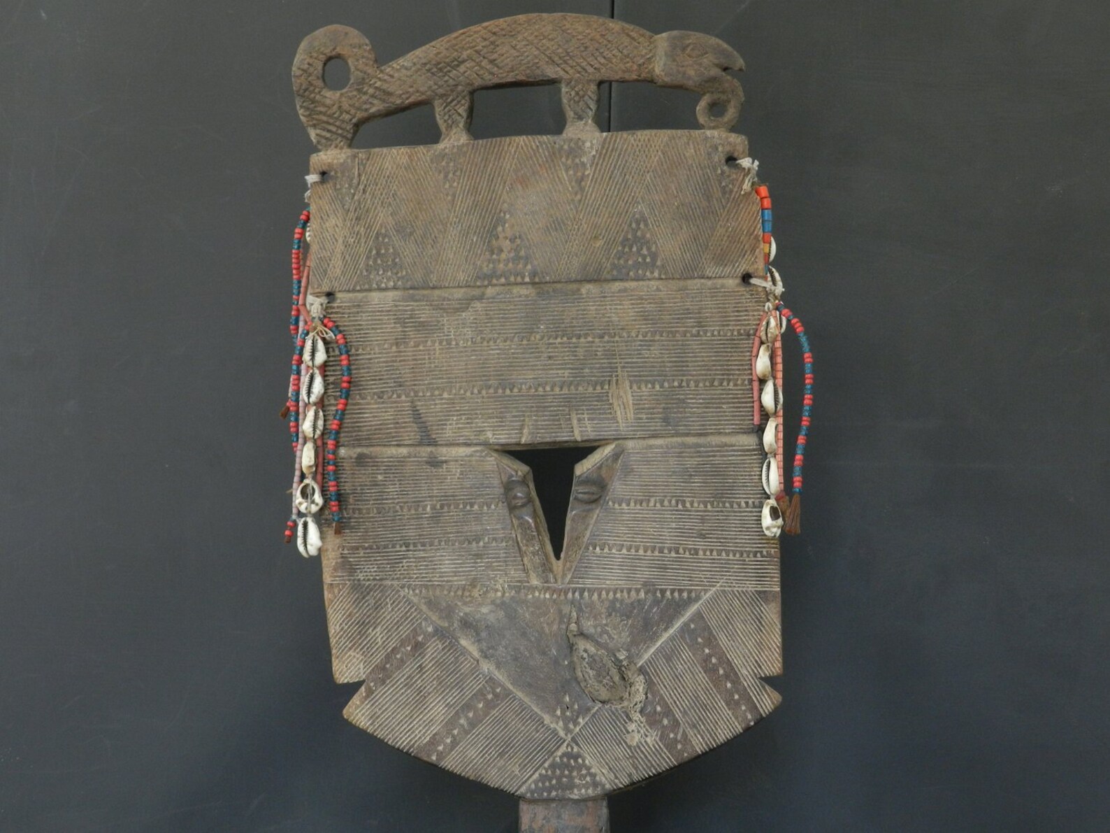 Royal African Wooden Power Scepter, Dignitary Nigeria Stick, Regalia ...