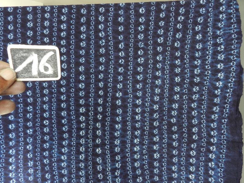 Best Indigo Tie and Dye Fabric Adire Nigeria Cotton, Blue Adire Cotton ...