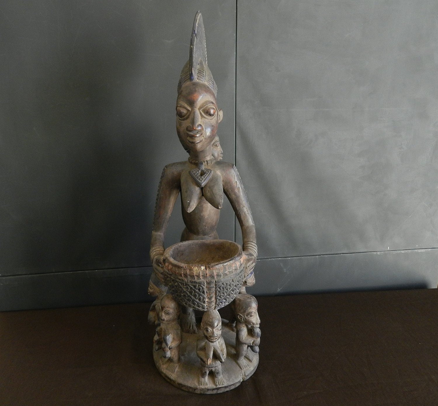 Orisha Maternity Voodoo Offering Yoruba Sculpture, Agere Maternity 68 ...