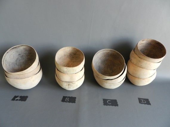 Bols repas Calebasse en bois naturel Orisha Bol Offrande - Etsy France