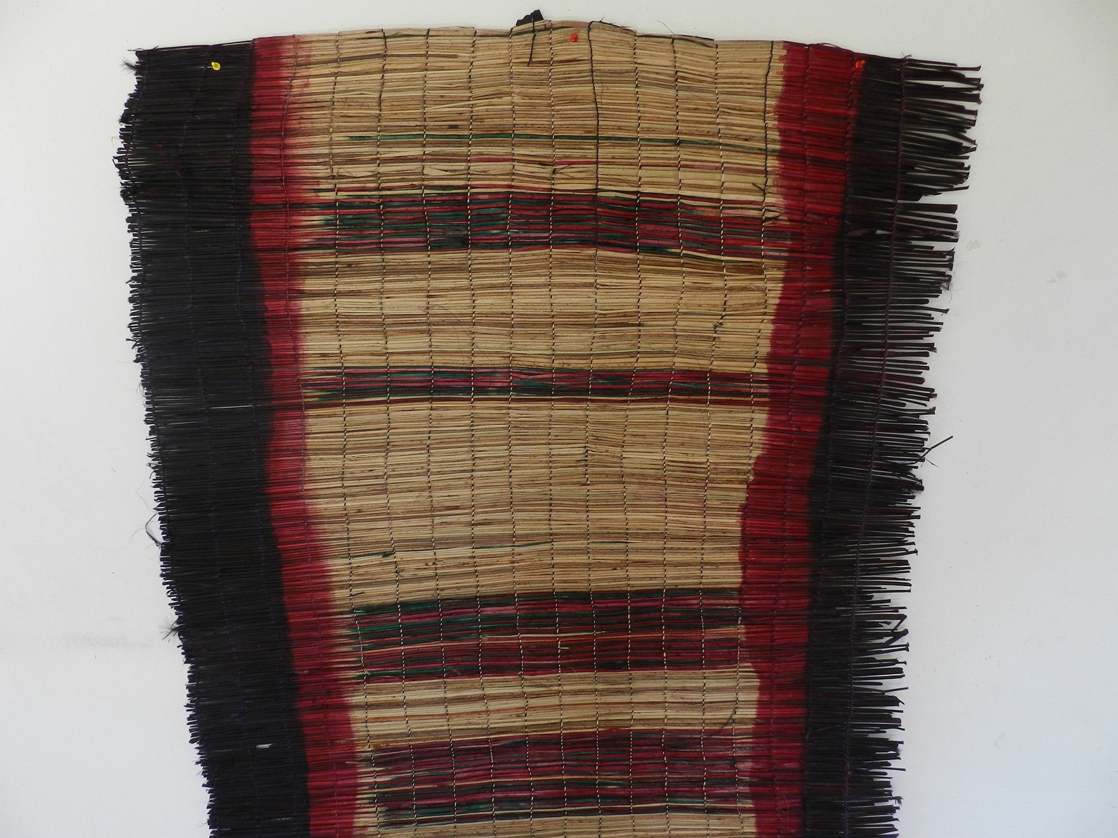 African Mat Natural Raffia Rush Floor Mat Plant Art of | Etsy