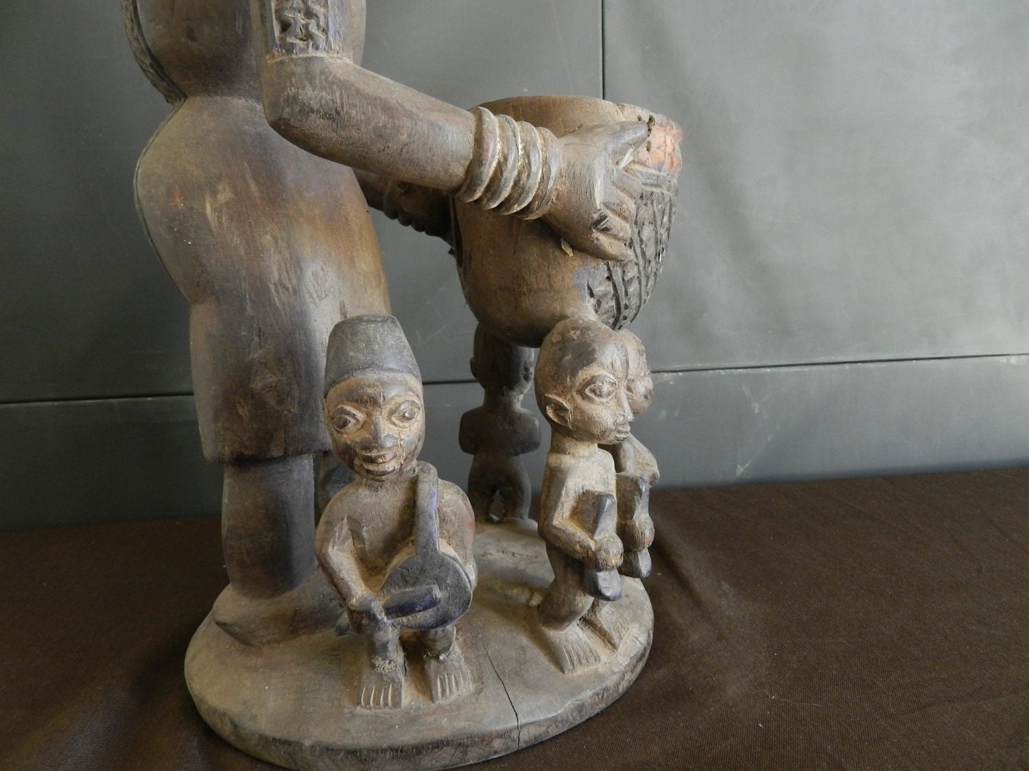 Orisha Maternity Voodoo Offering Yoruba Sculpture, Agere Maternity 68 ...