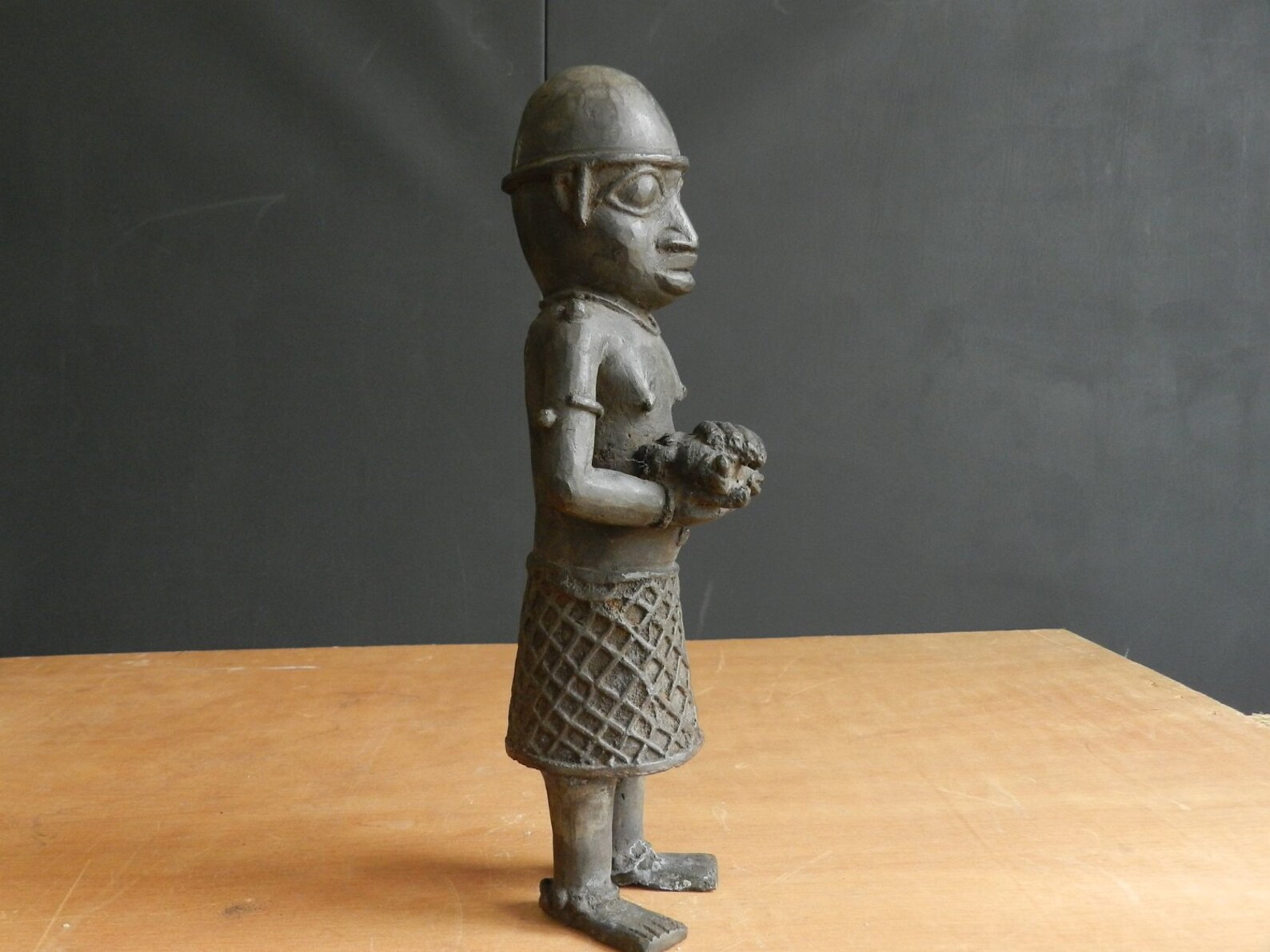 Bronze Ifa Priest Witch Priest Statue Ritual Vaudoo Win the | Etsy