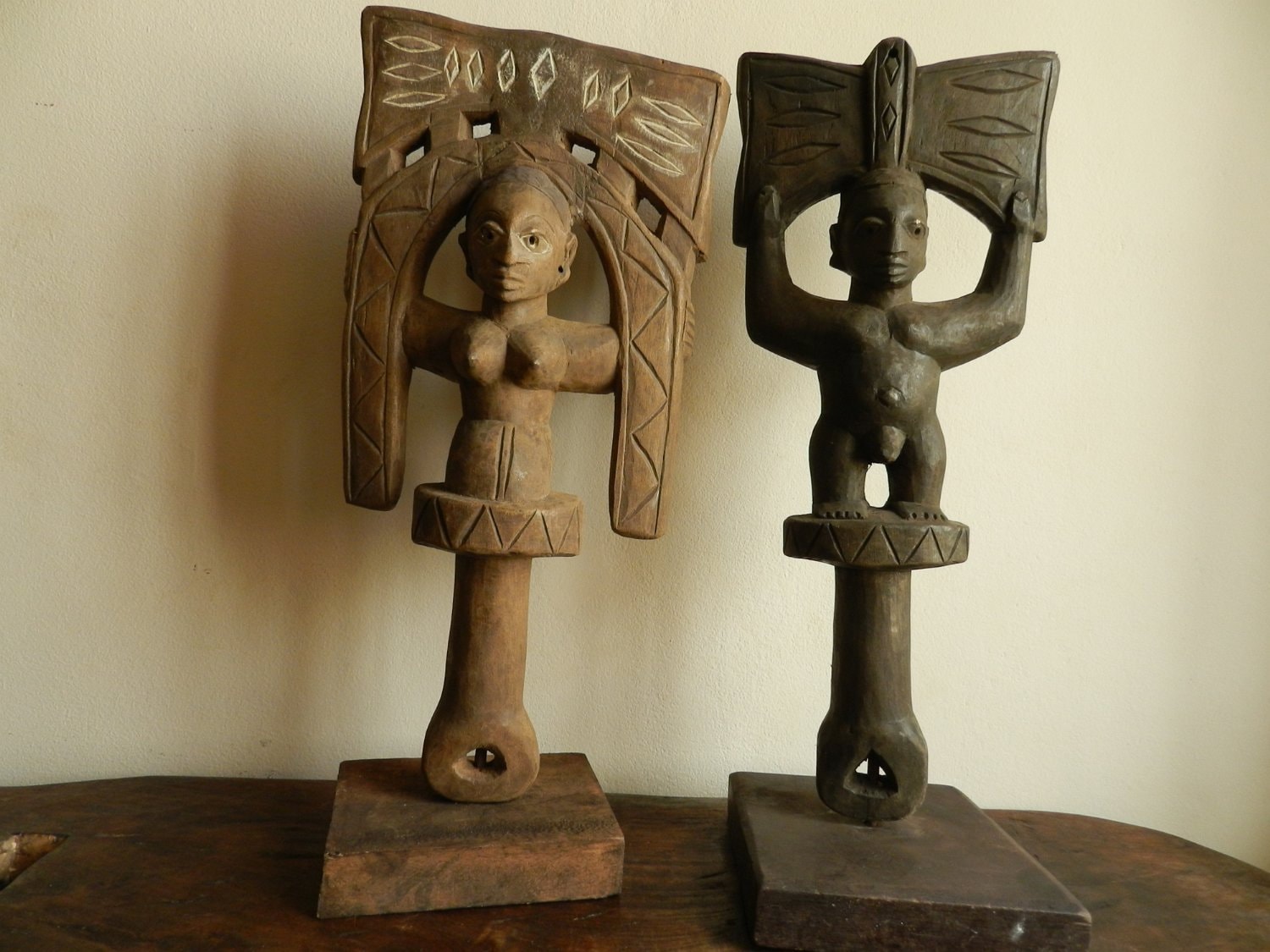 Stick Ritual Oshe Shango Yoruba in Black Wood Masculine - Etsy