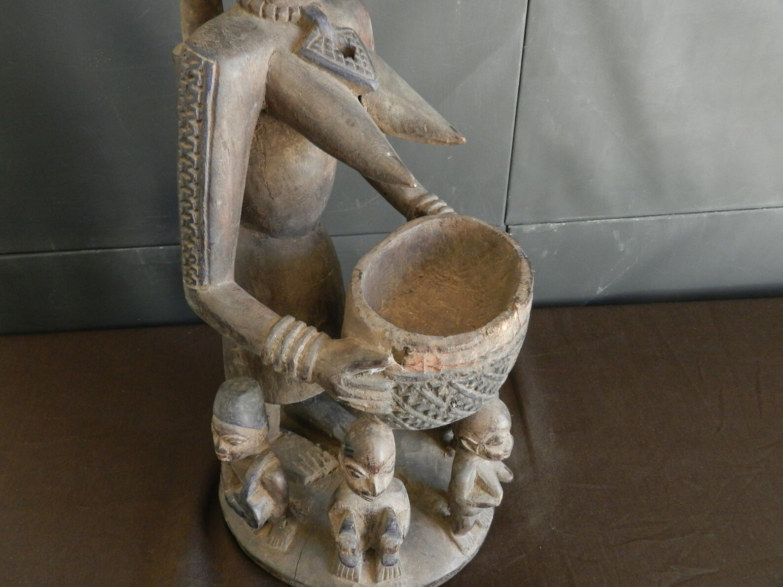 Orisha Maternity Voodoo Offering Yoruba Sculpture, Agere Maternity 68 ...