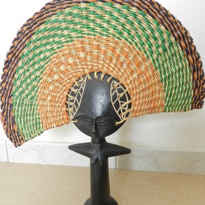 Fan Ashanti Doll in Wood and Ghana Reed, Rein-mother Fertility, Asanti ...
