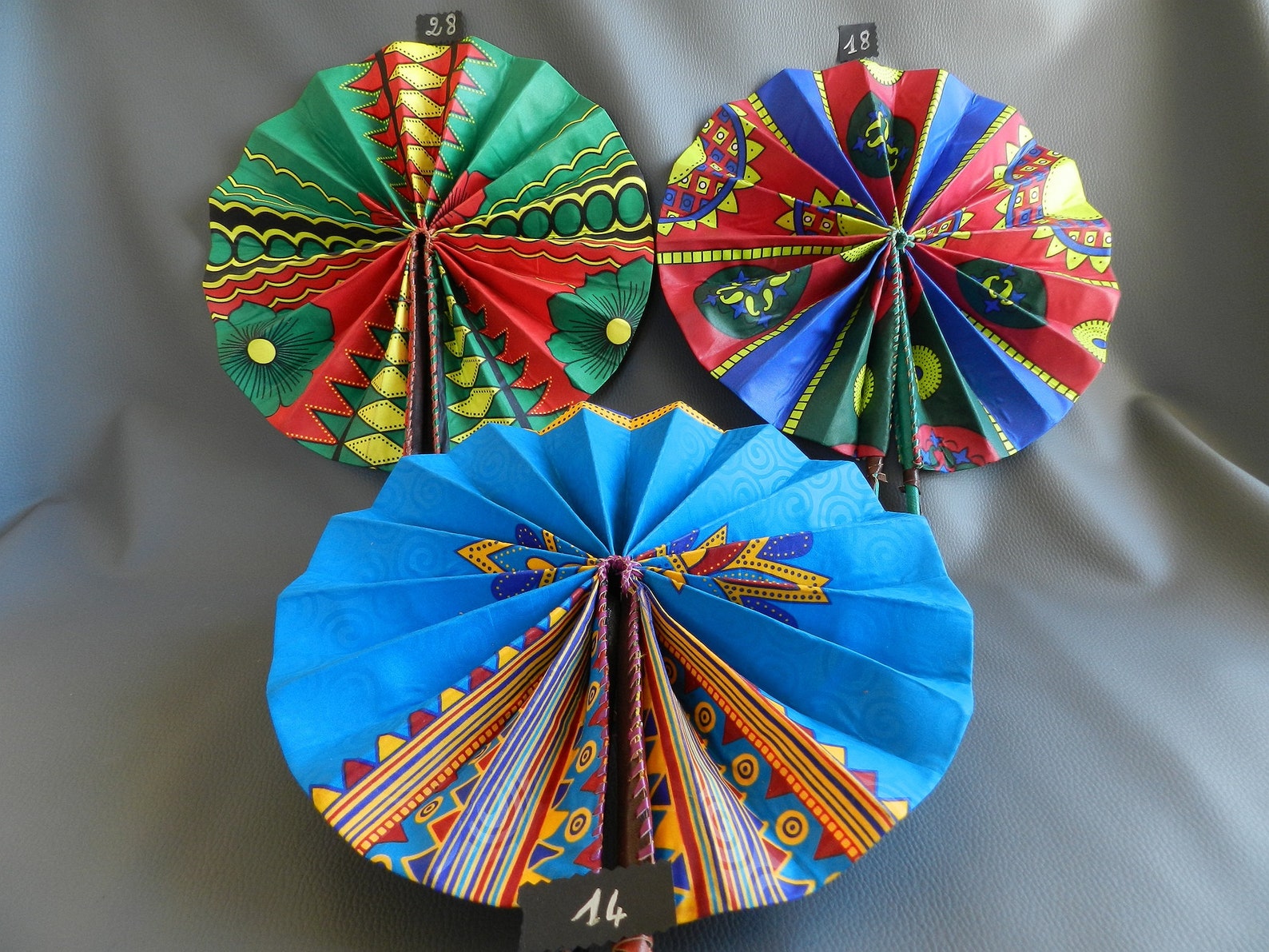 Eventail pliable en tissu wax Africain, Fan ventilateur de main pliant ...