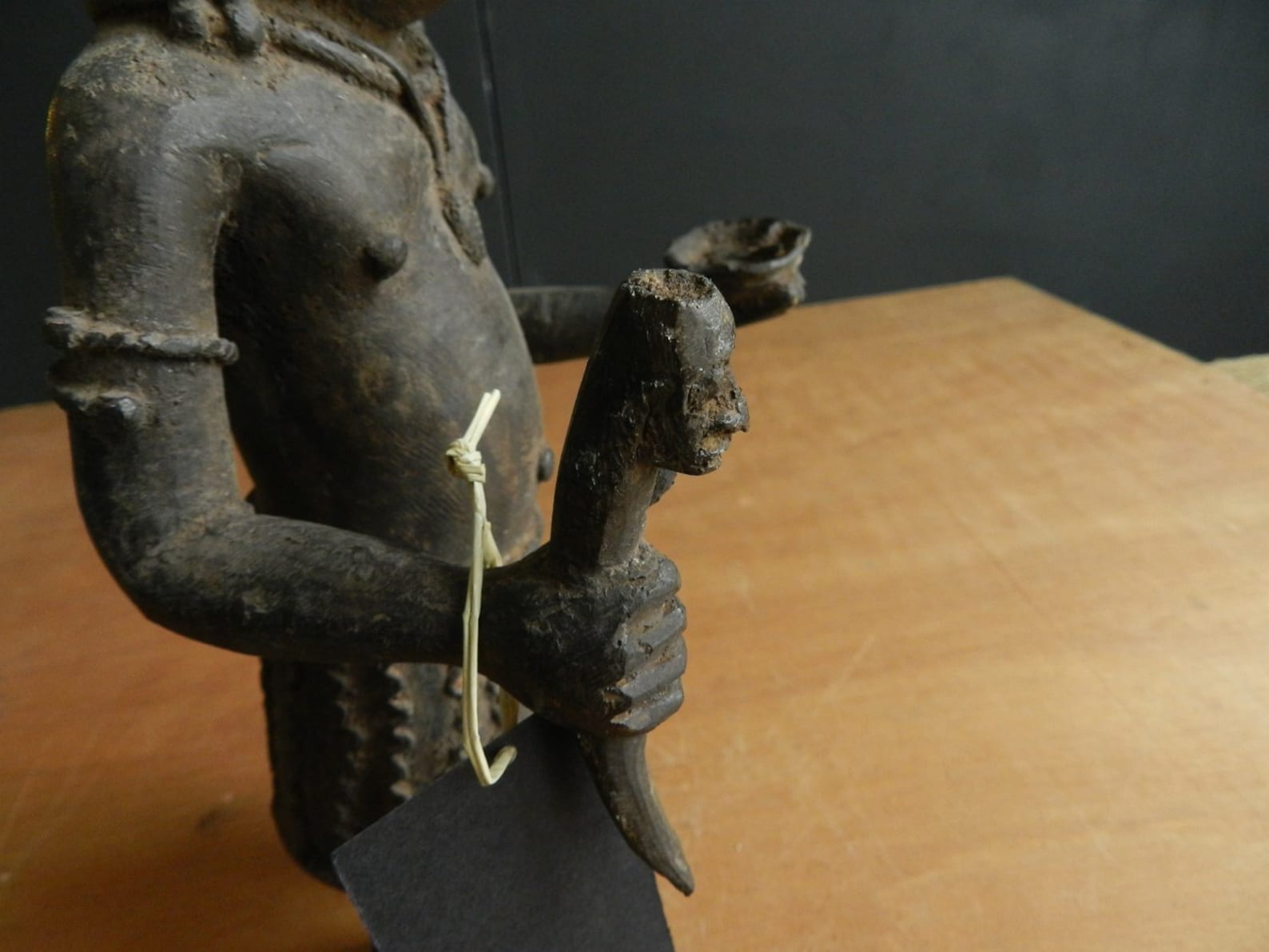 Bronze Ifa Priest Witch Priest Statue Ritual Vaudoo Win the - Etsy