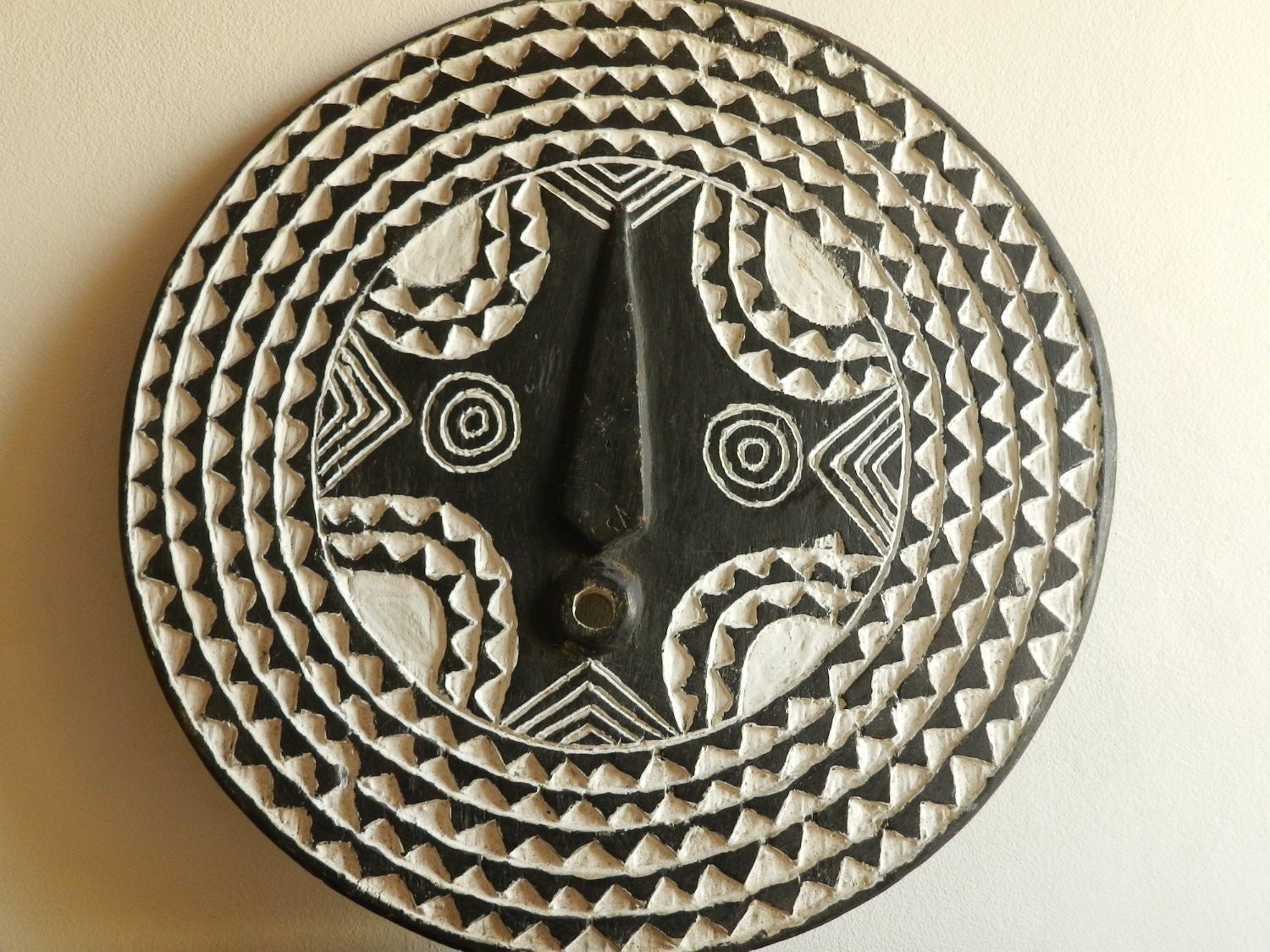 African Black Sun Mask Hypnosis BWA African Mask Bobo | Etsy