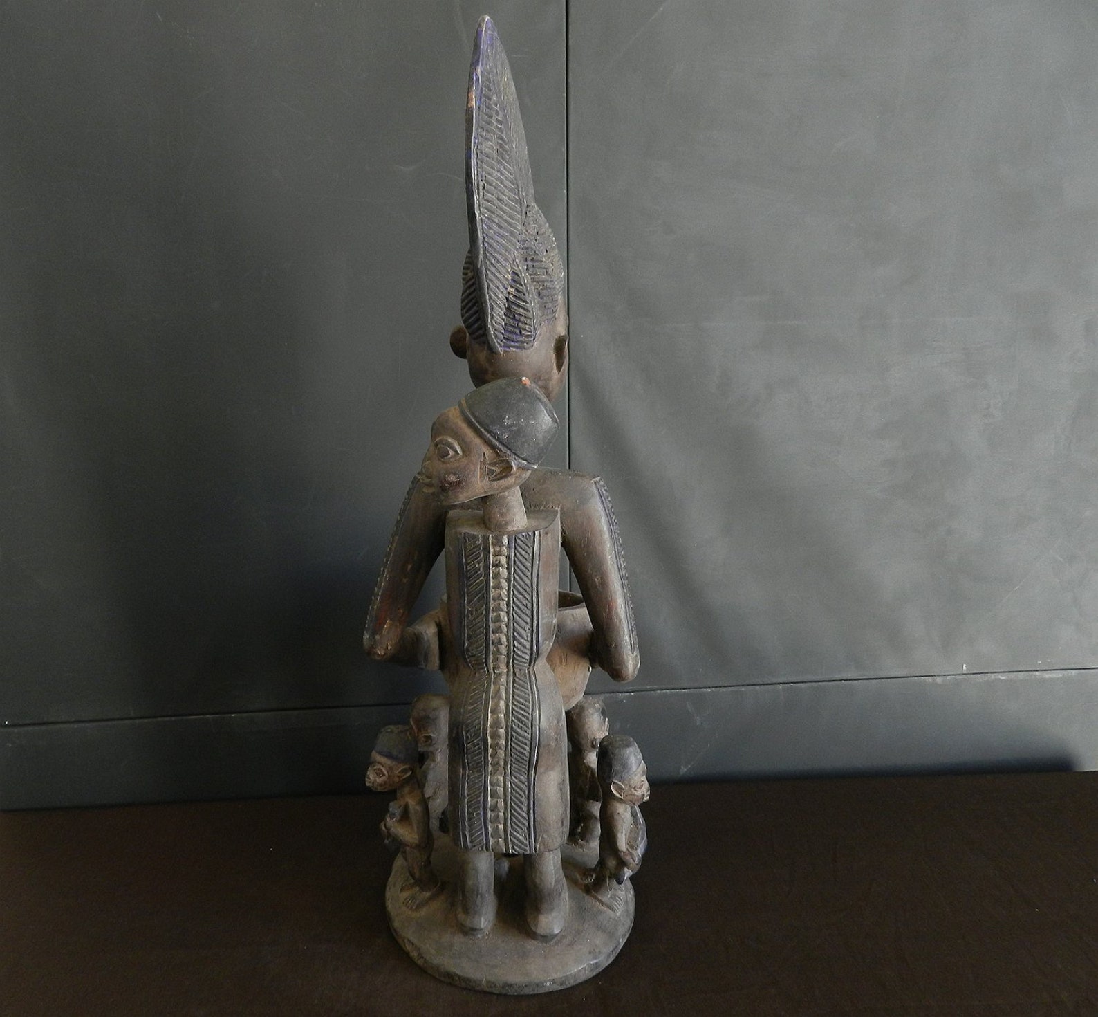 Orisha Maternity Voodoo Offering Yoruba Sculpture, Agere Maternity 68 ...