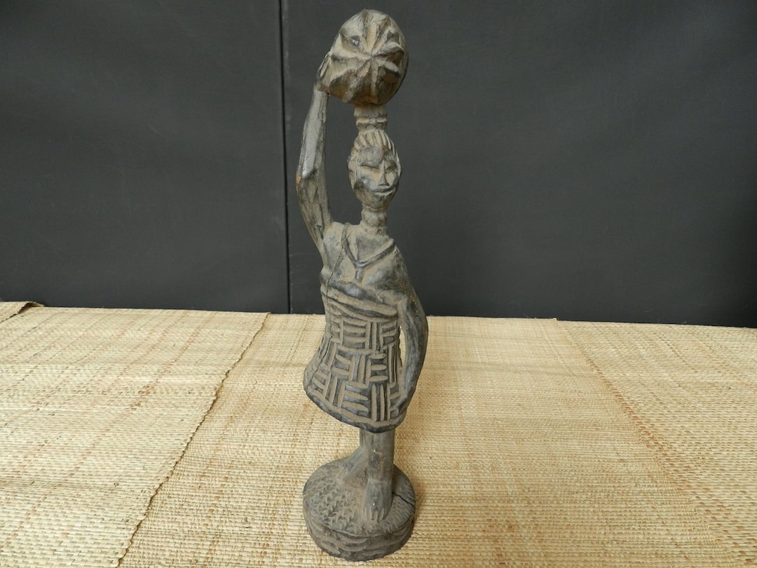 Priestess Orisha Shango Yoruba, Female Figure, Carrying Wood to Burn ...