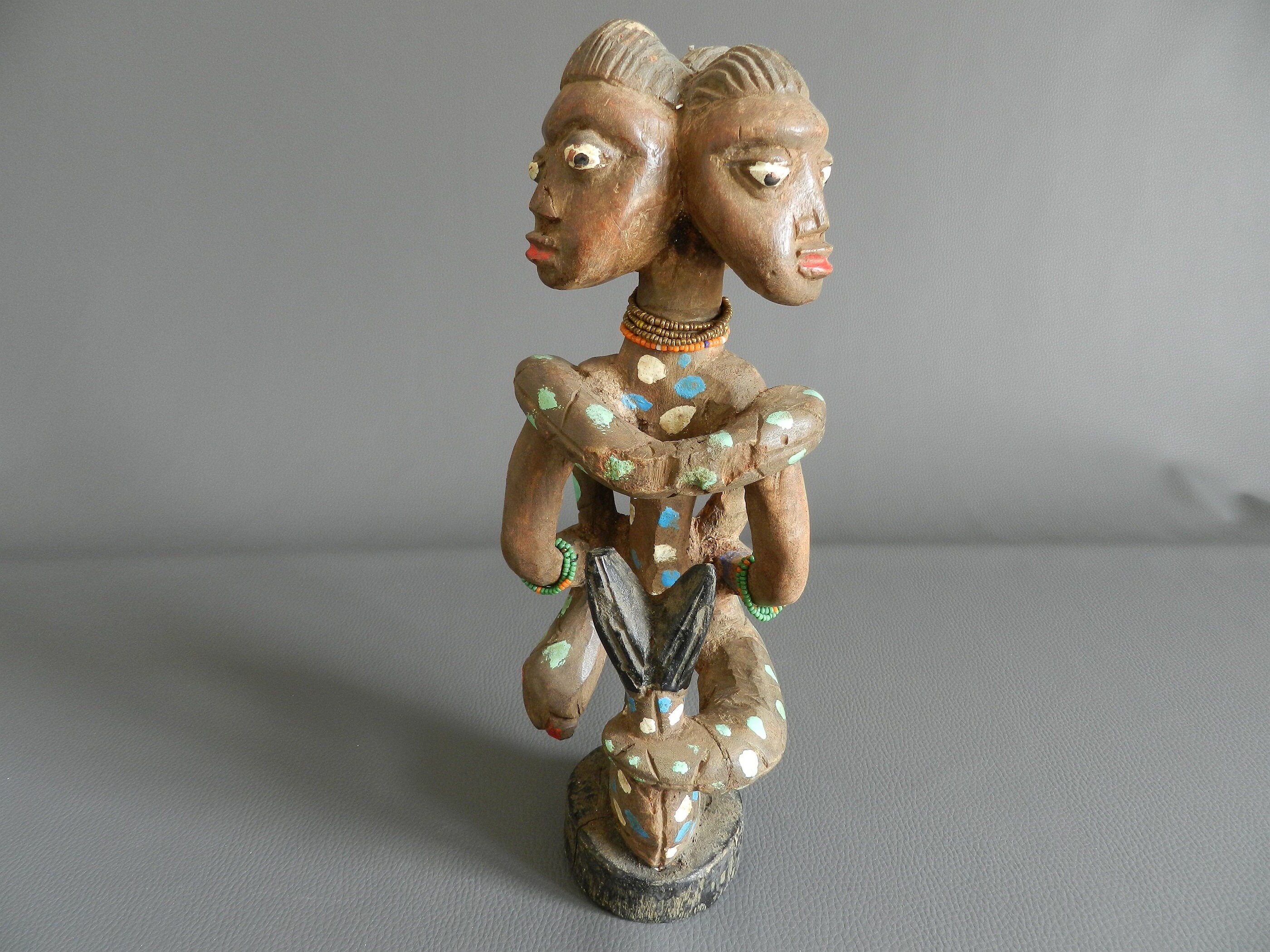 Mami Wata statue with three heads Voodoo Vodoo in polychrome | Etsy