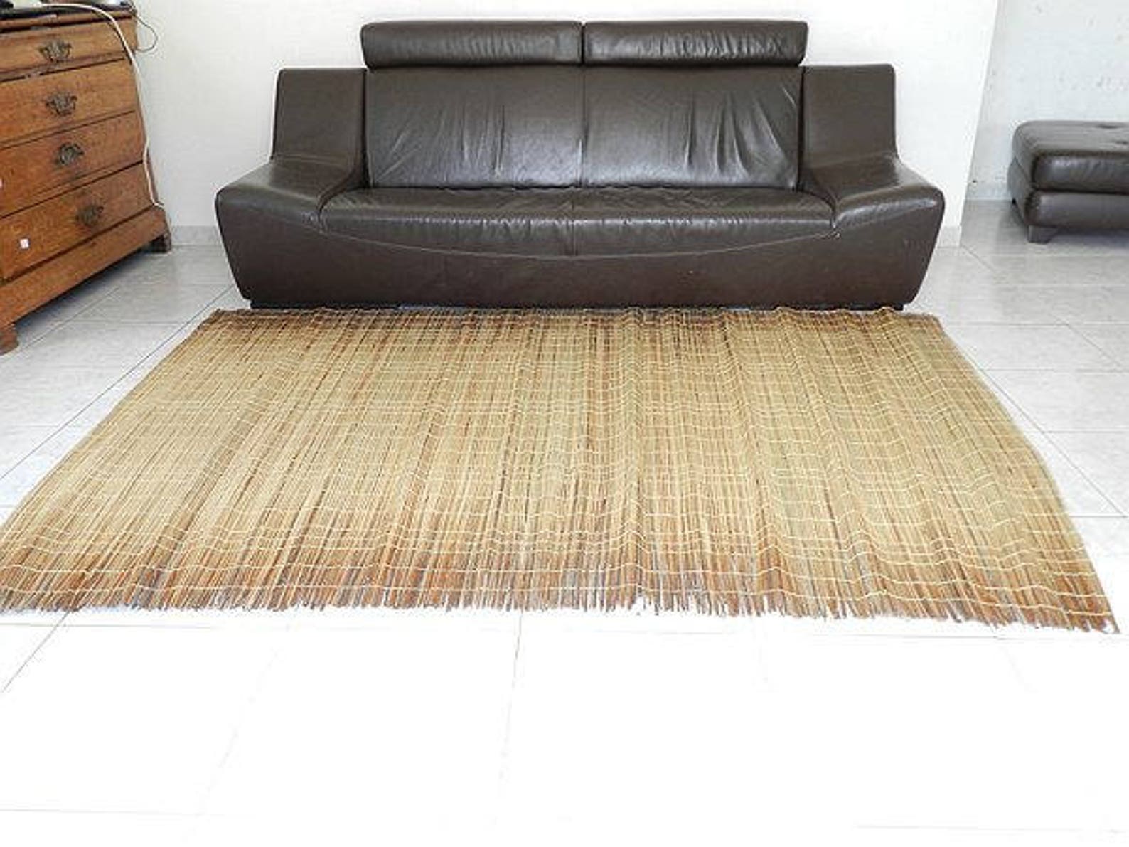 Natte africaine fond de studio photo tapis de sol en tiges | Etsy