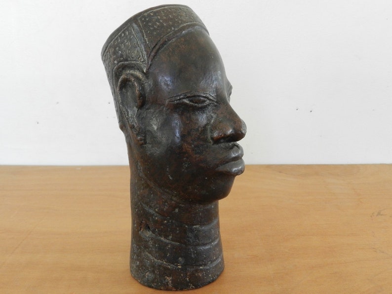 Terracotta Nigeria Yoruba Oni of Ifè Divine King Portrait - Etsy