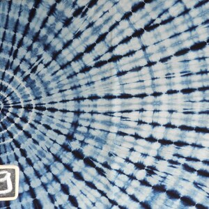 Rare Tie and Dye Fabric Adire Nigeria Indigo Cotton, Blue Coton, Cowrie ...