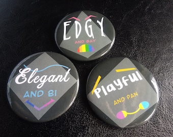 Lgbt Buttons - Etsy