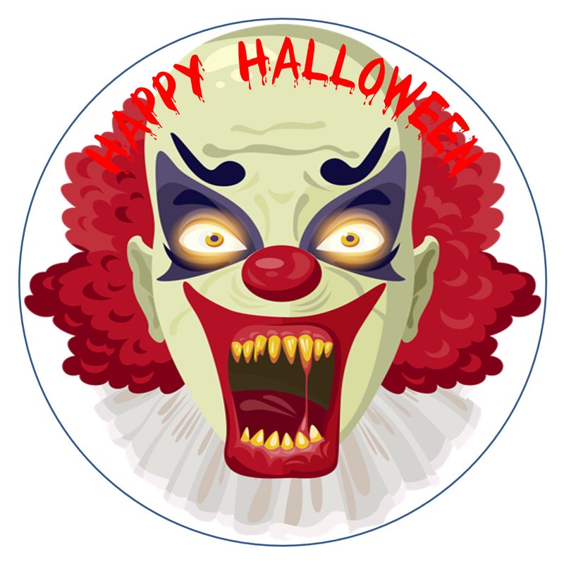 Clown Cake Toppers - Etsy