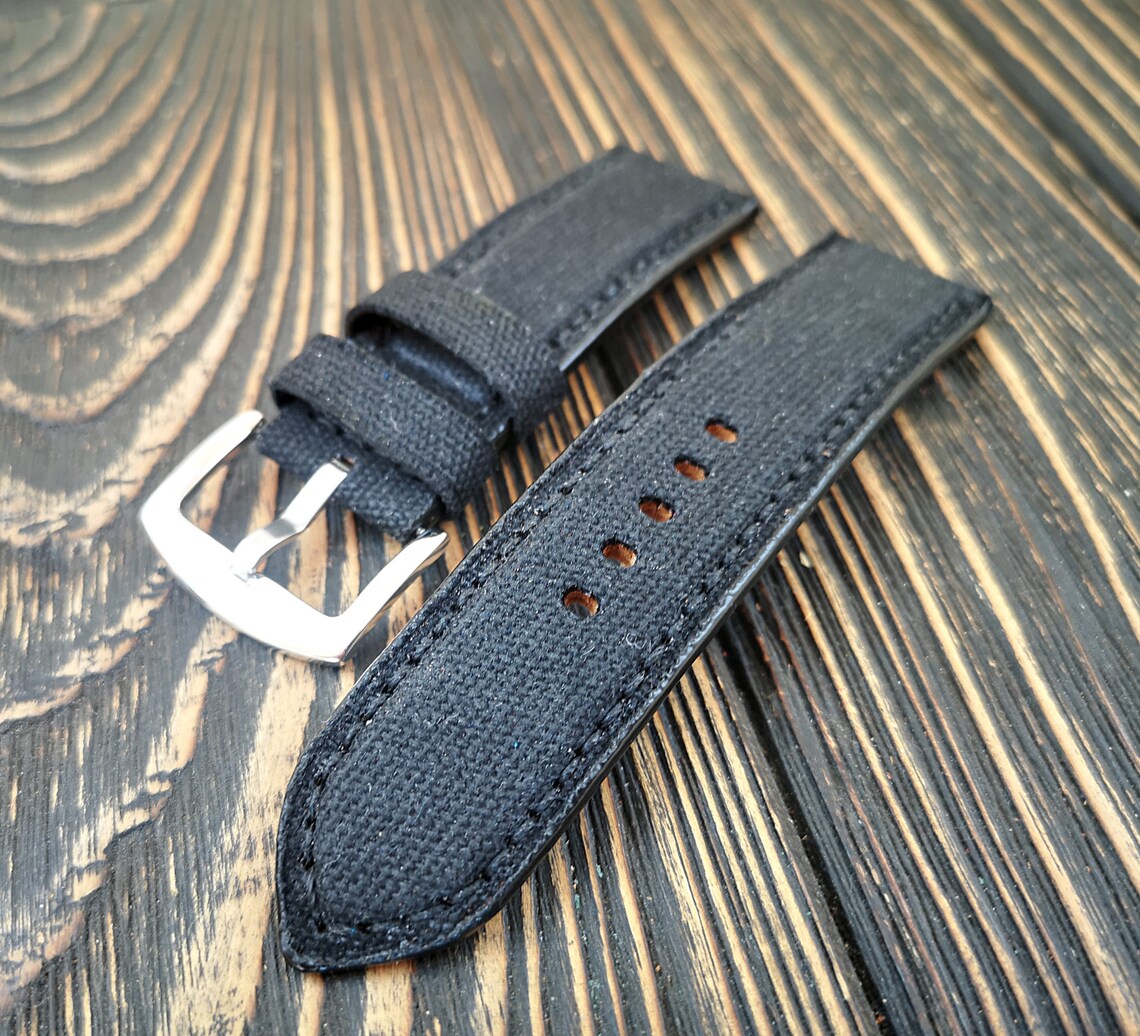 Canvas Watch Strap 16mm18mm20mm 22mm24mm26mm 28mm... - Etsy