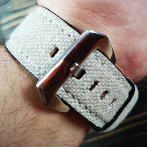 Canvas Watch Strap for Panerai Beige Colorbracelet Watch - Etsy