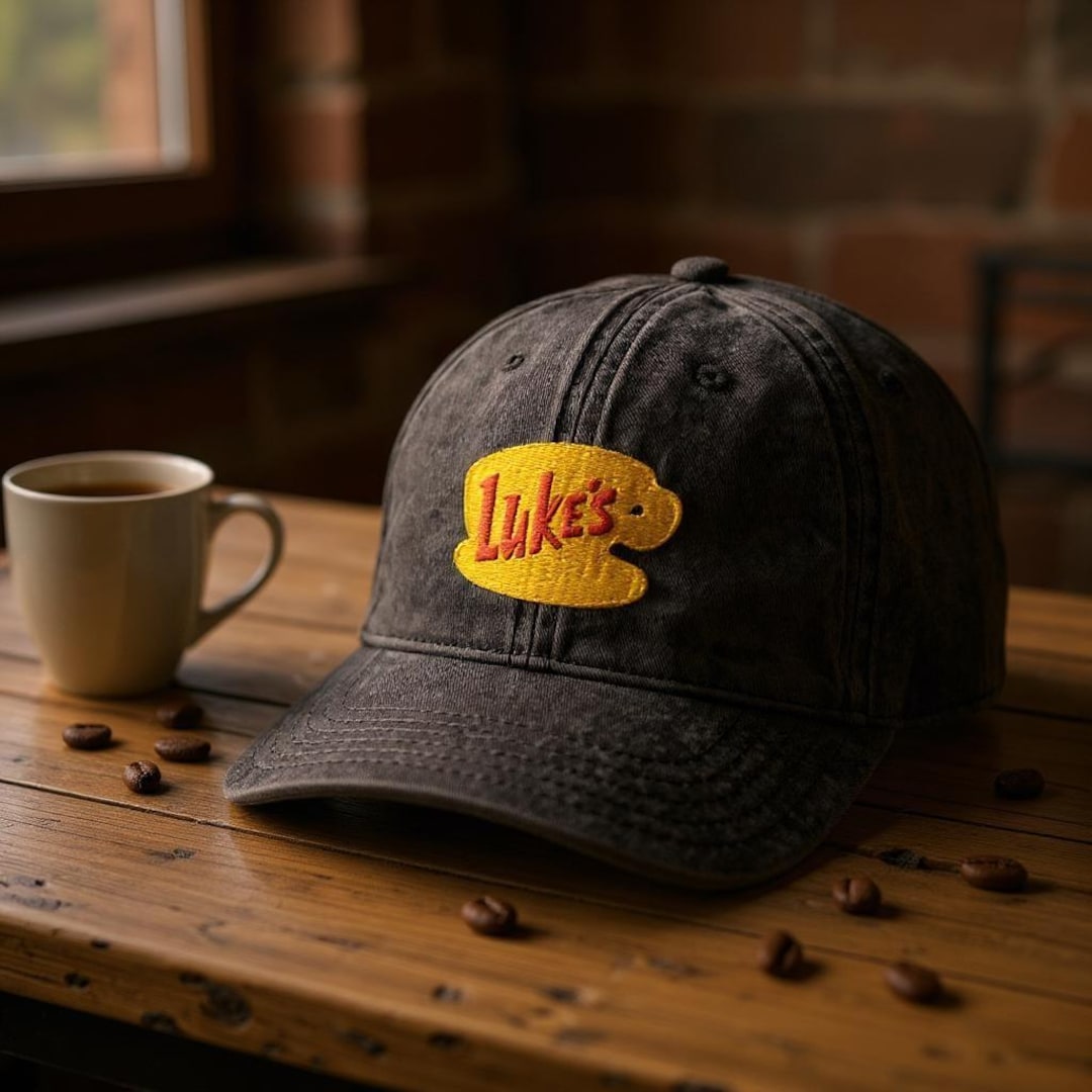 Luke's Diner Embroidered Vintage Hat - Etsy