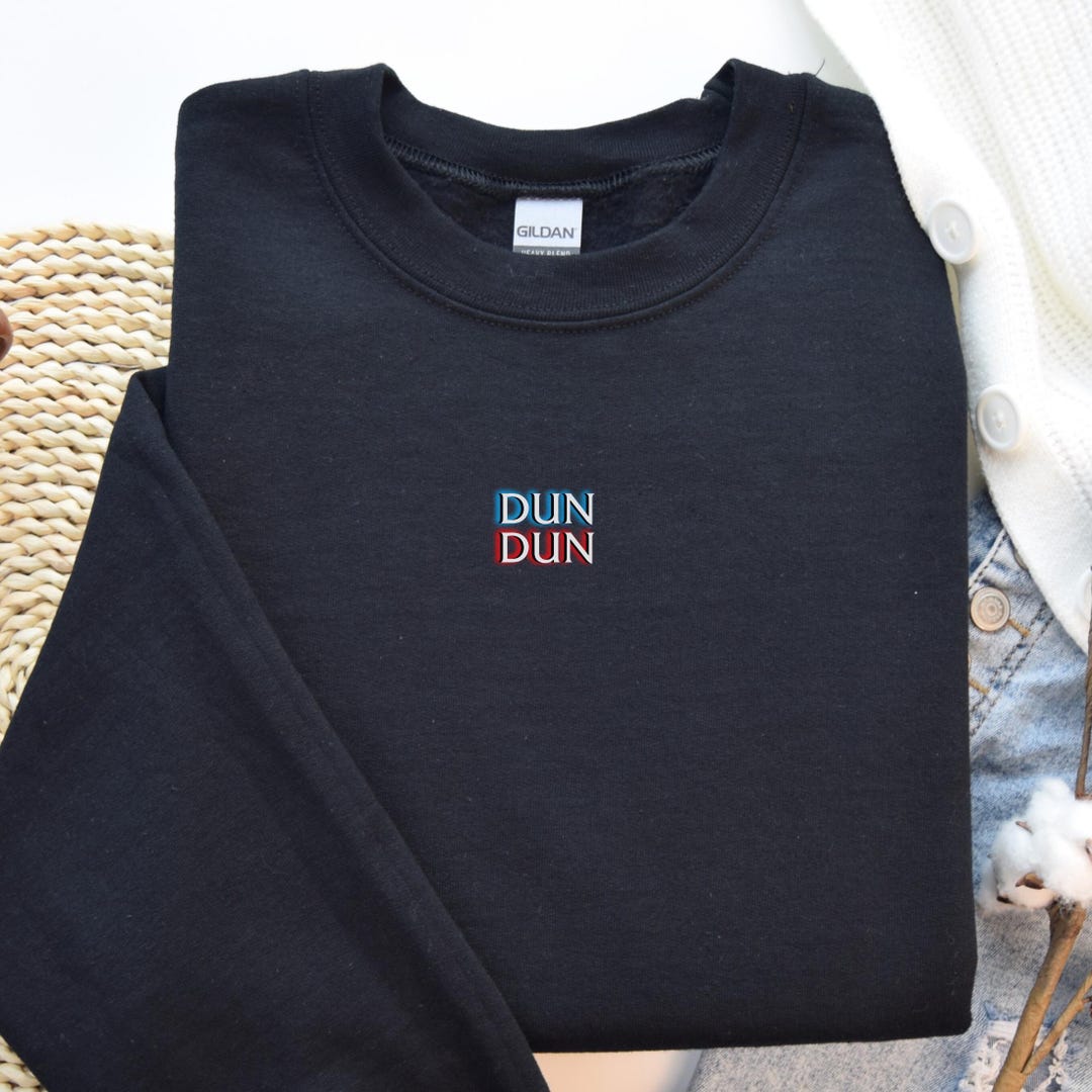 DUN DUN Law & Order SVU Sweatshirt, Minimalist Fan Apparel - Etsy