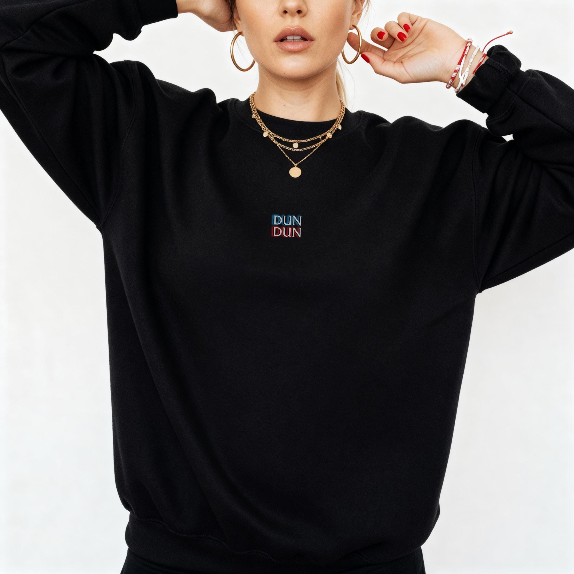 DUN DUN Law & Order SVU Sweatshirt, Minimalist Fan Apparel - Etsy