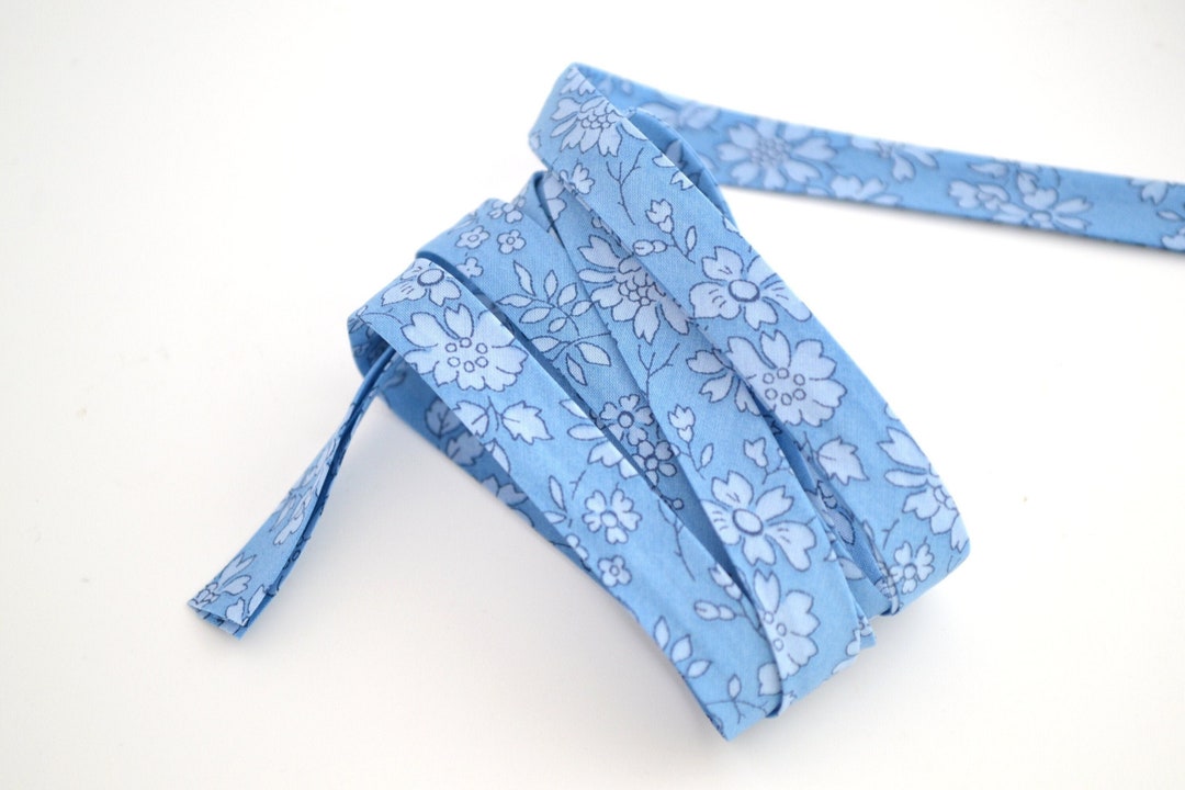 Blue Liberty Capel Bias per Meter - Etsy