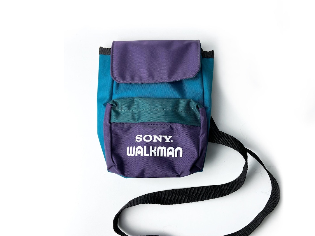 Rare Vintage Original Sony Walkman Carry Bag 90s Travel Bag Carrying ...