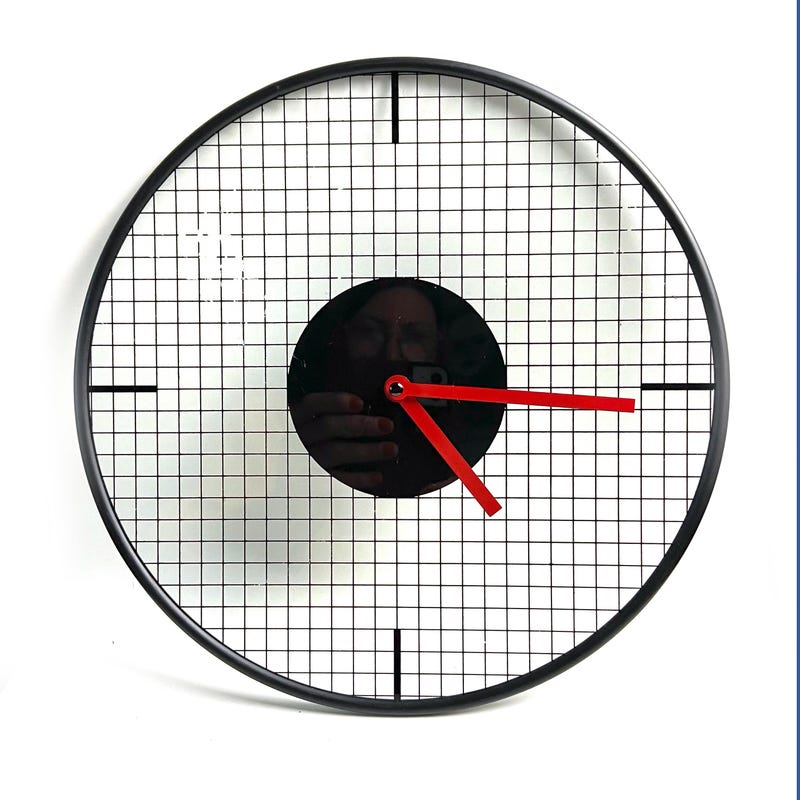 80s Wall Clock - Etsy
