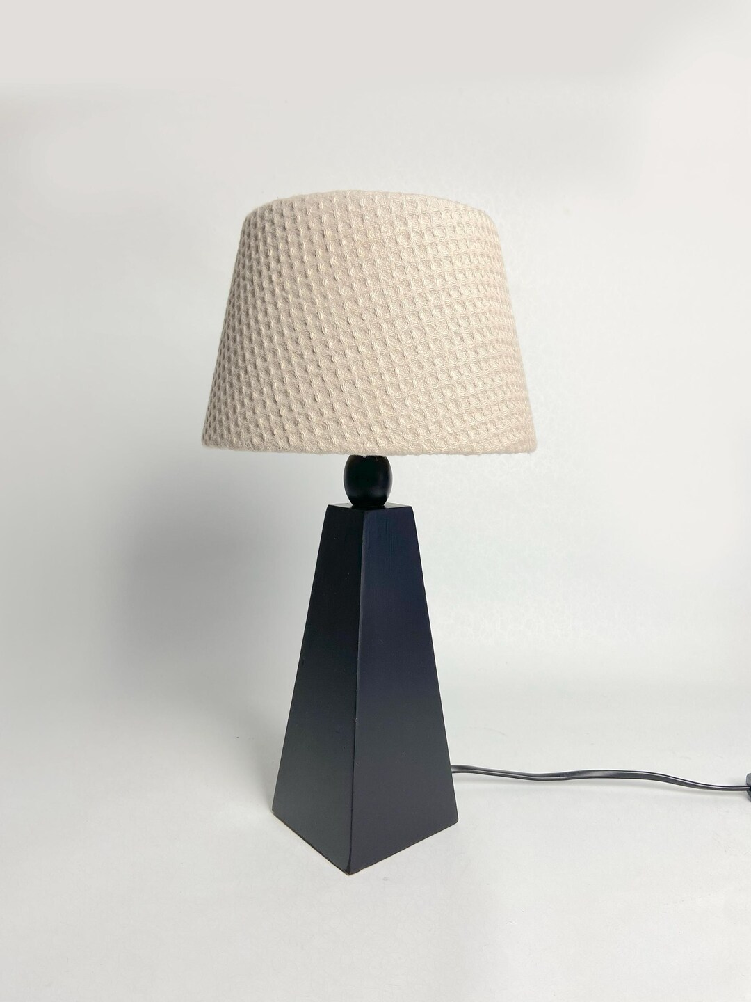 Vintage Conical 90s Table Lamp | Minimalist | Bedside Lamp | Modernist ...