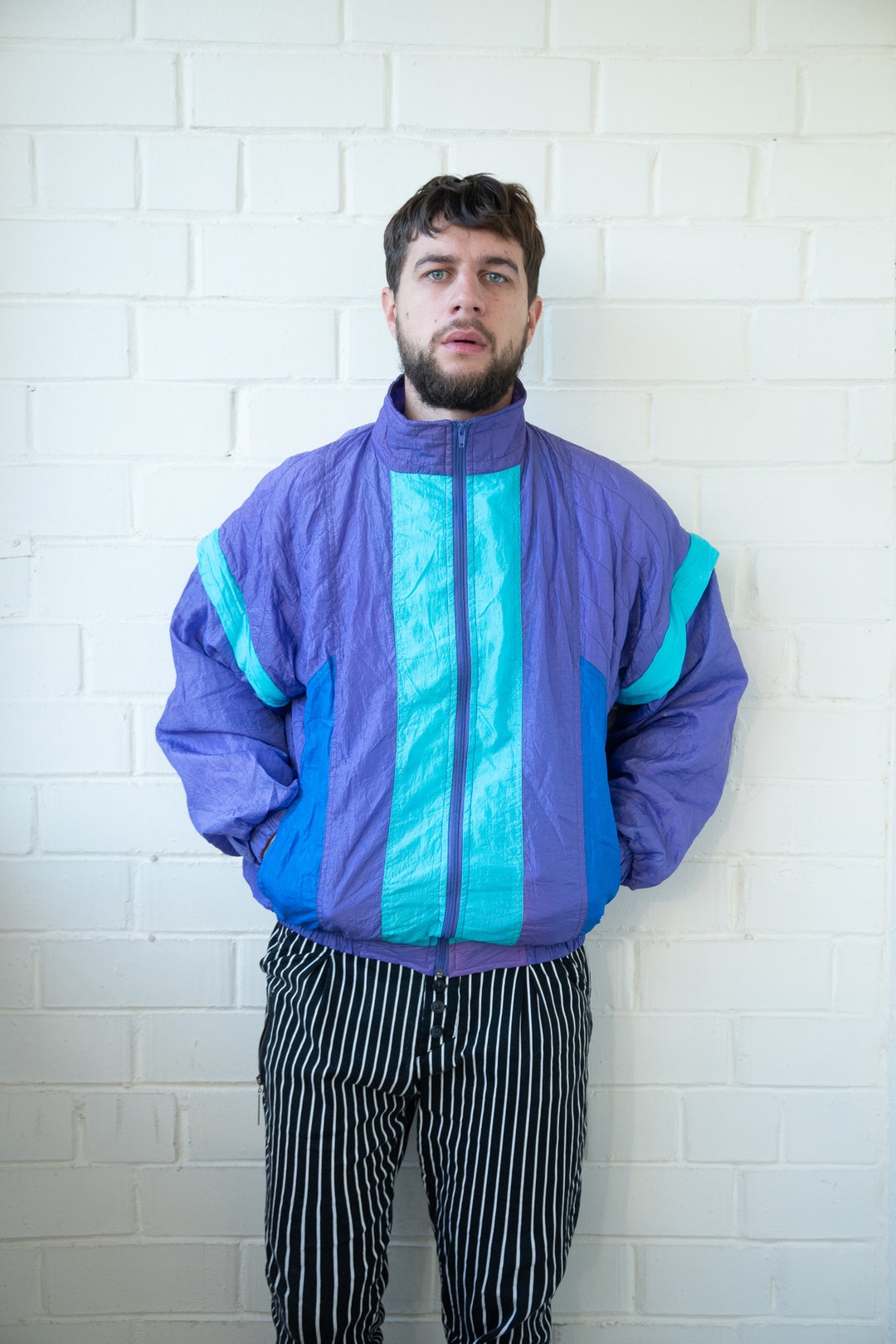 Vintage Track Jacket Vintage Track Top Vintage Tracksuit Old School ...