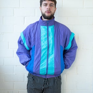 Vintage Track Jacket Vintage Track Top Vintage Tracksuit Old School ...