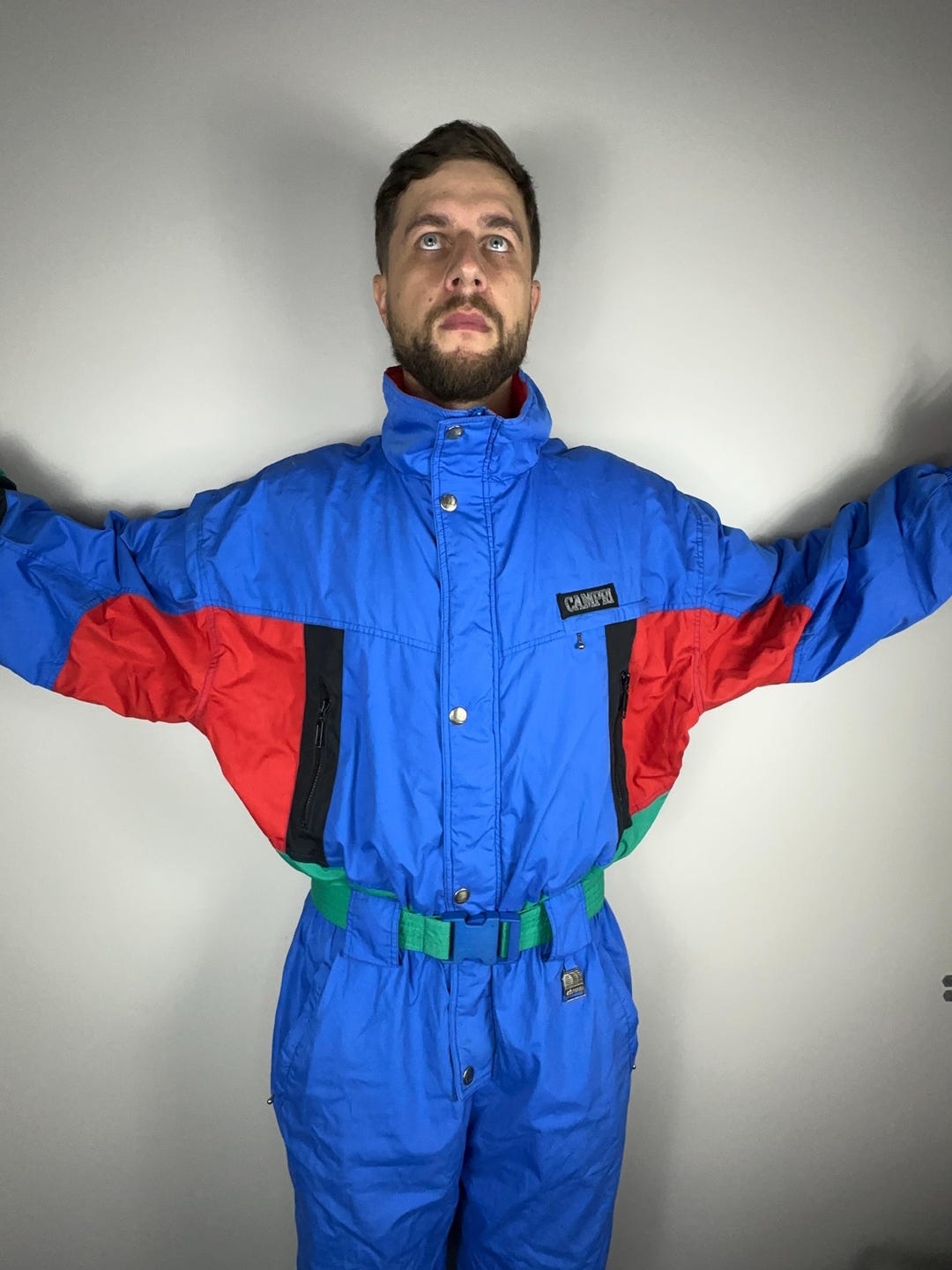 Vintage Ski Suit by CAMPRI Retro Ski Suit Snowboarding Suit Vintage Ski ...
