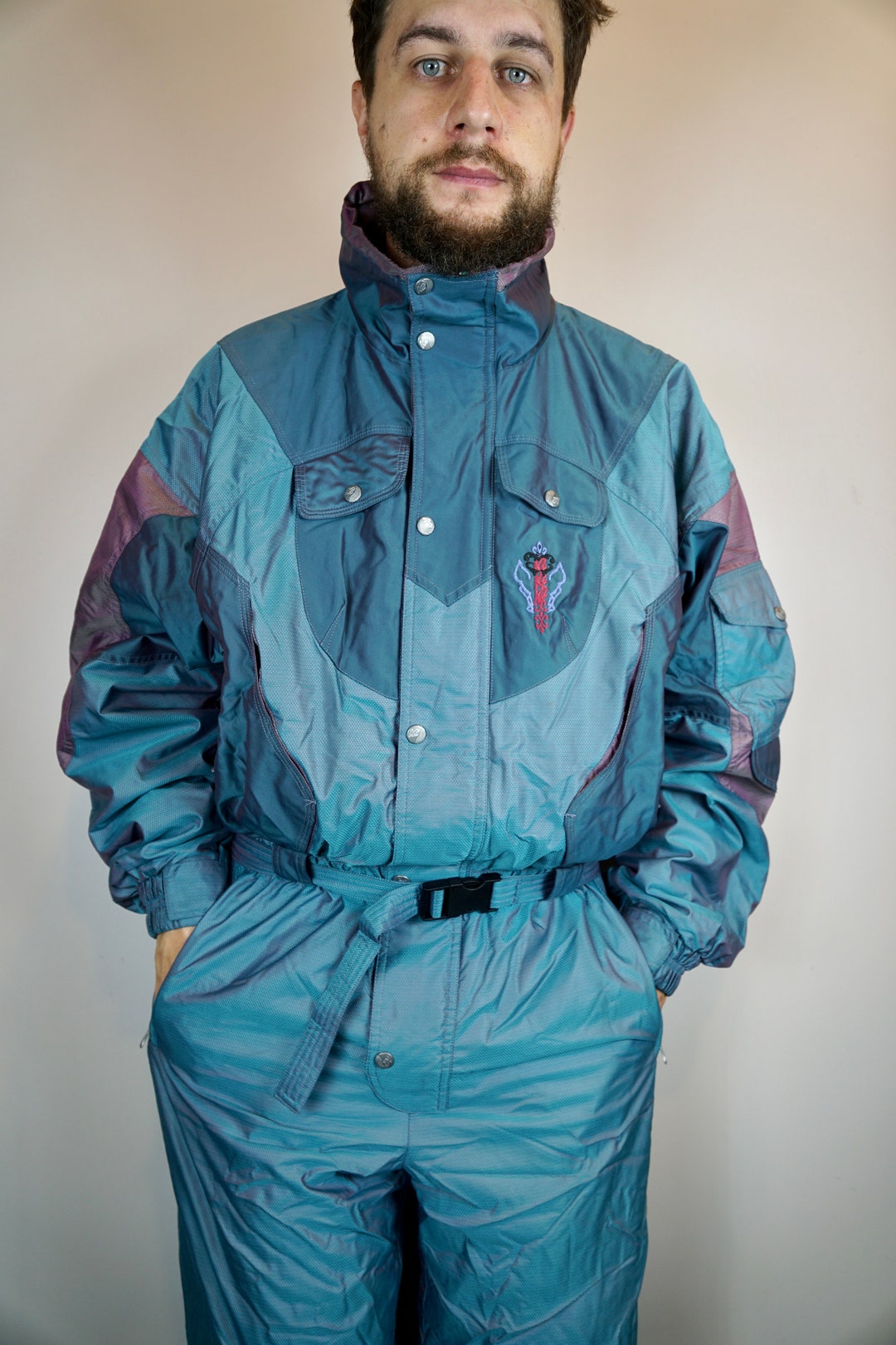 Vintage Ski Suit K2 Retro Ski Suit Snowboarding Suit Vintage Ski ...