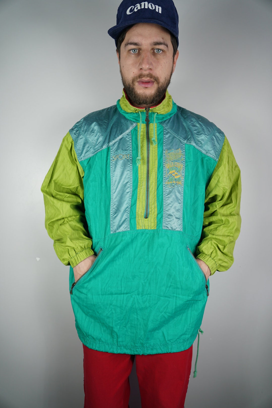 Vintage Track Jacket by LUHTA Vintage Tracksuit Multicolor Track Jacket ...