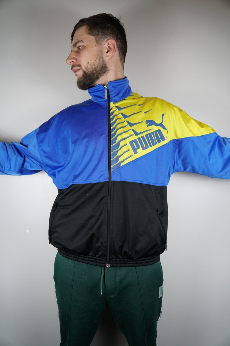 Vintage PUMA Track Jacket Vintage Track Top Vintage PUMA Tracksuit ...