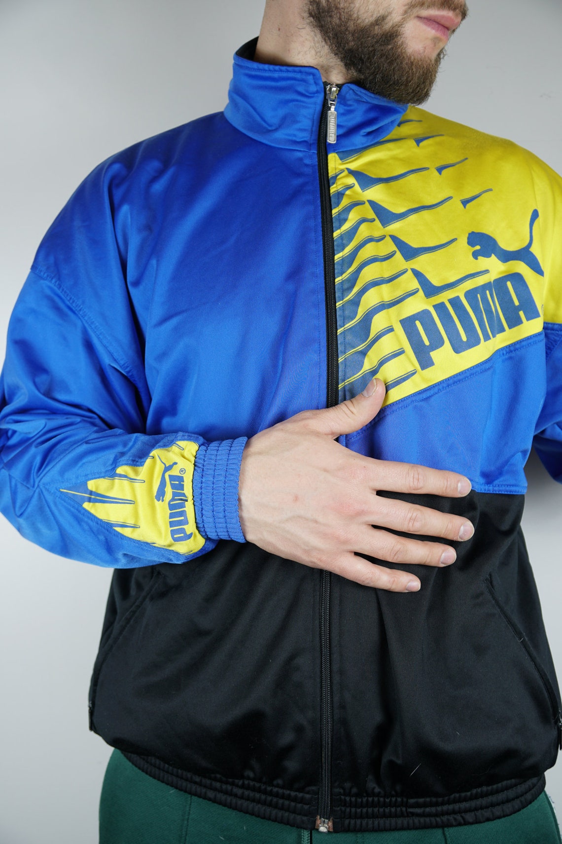 Vintage PUMA Track Jacket Vintage Track Top Vintage PUMA Tracksuit ...