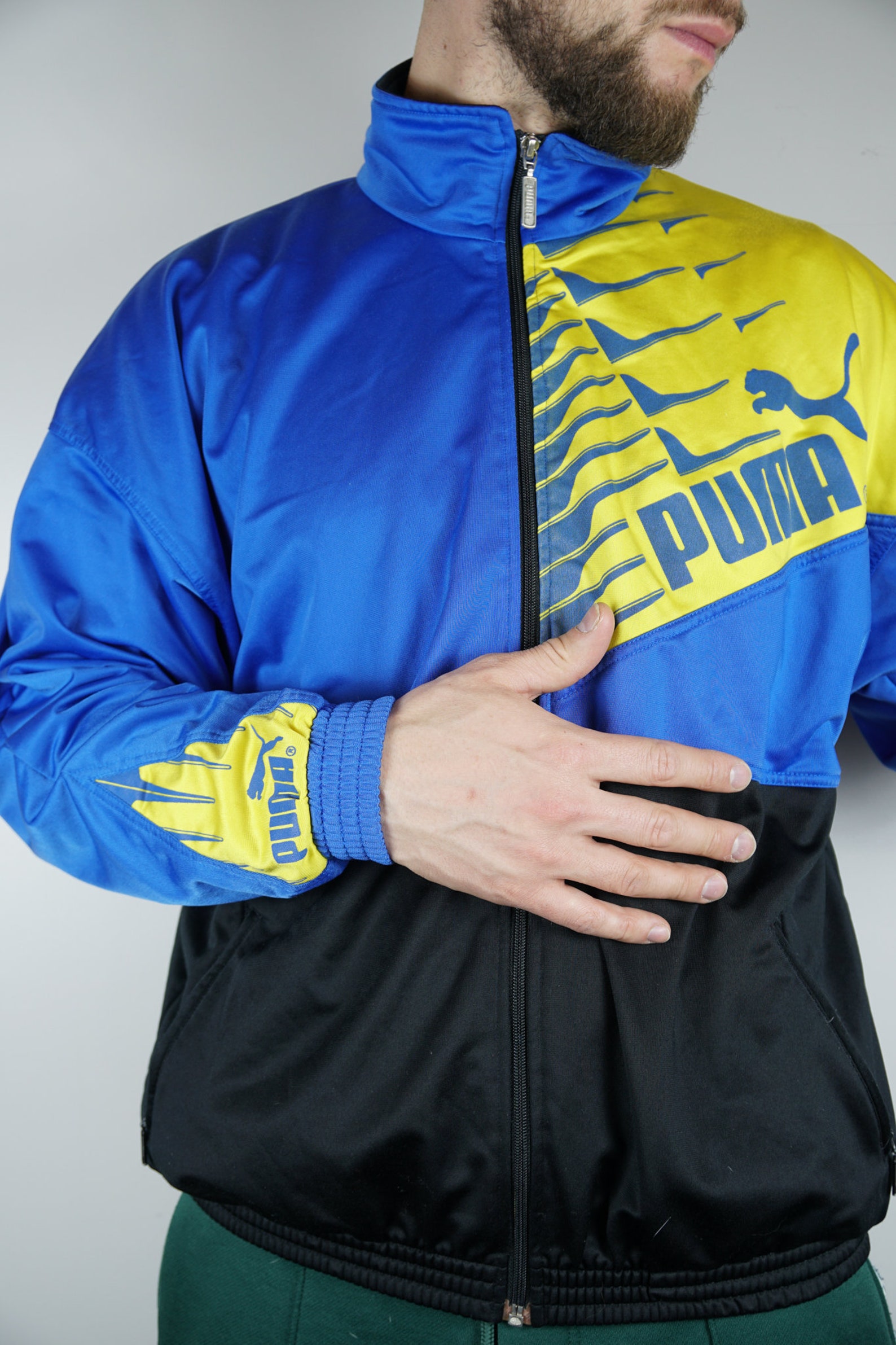 Vintage PUMA Track Jacket Vintage Track Top Vintage PUMA Tracksuit ...