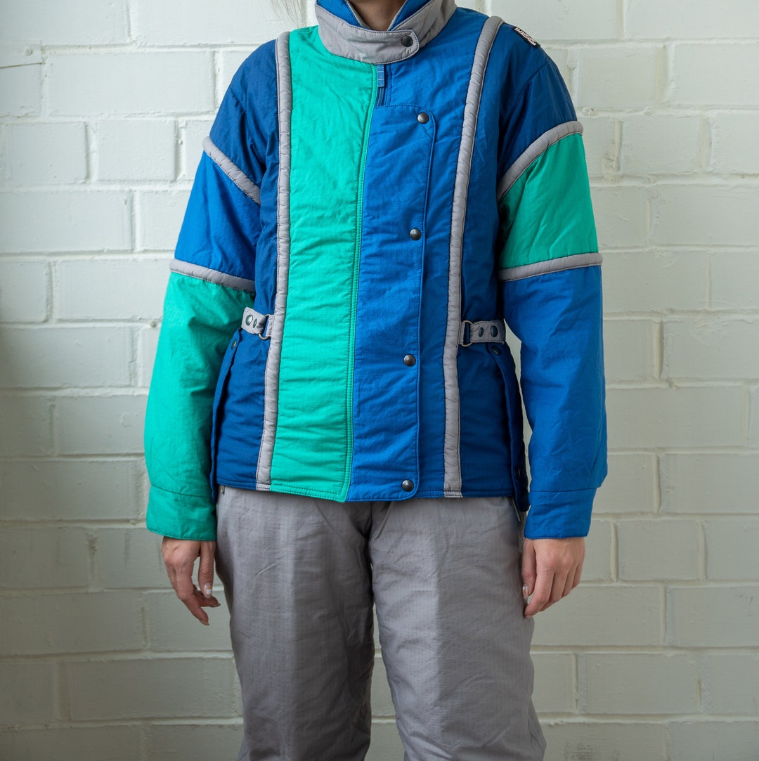 Vintage HCC Ski Jacket | Multi Color Ski Jacket | Snowboarding Jacket ...