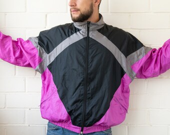 Vintage Track Jacket Vintage Track Top Vintage Tracksuit Old School ...