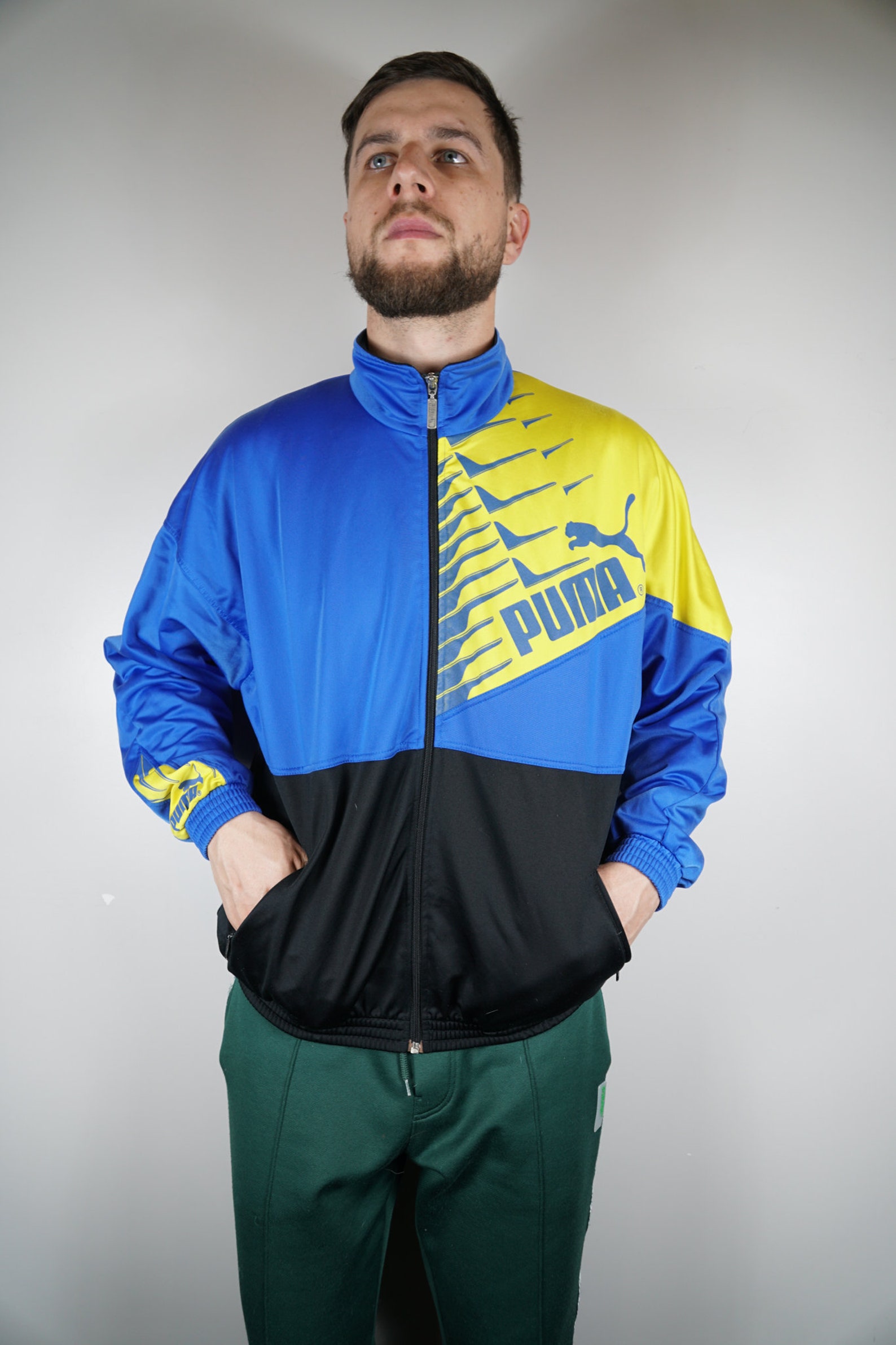 Vintage PUMA Track Jacket Vintage Track Top Vintage PUMA Tracksuit ...