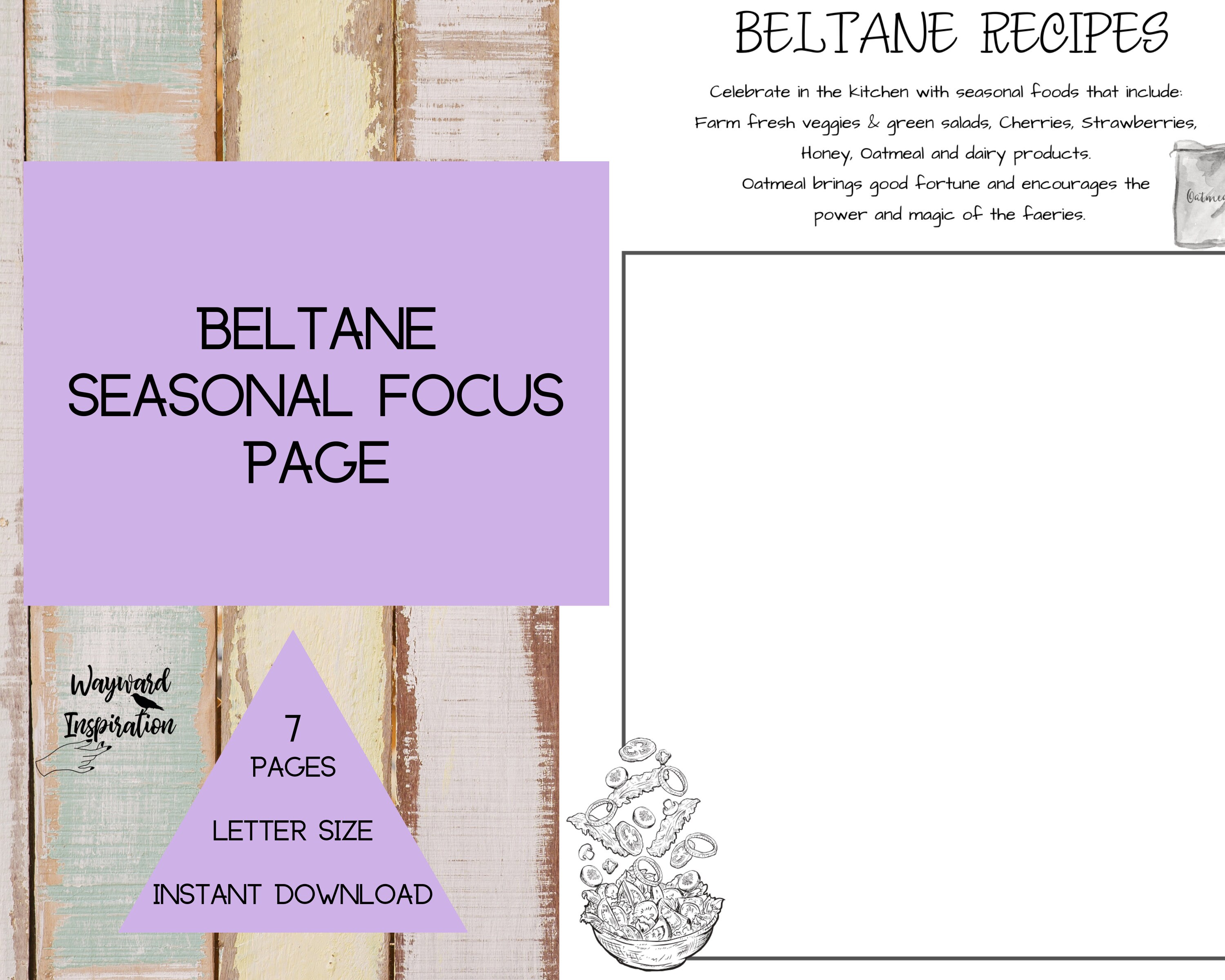 Beltane Book of Shadows Pages Beltane Rituals Printable - Etsy
