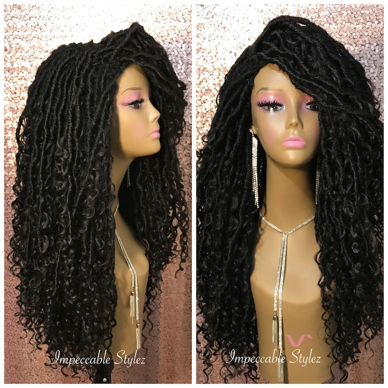 Ariel ( Goddess Loc Wig) 100% Handmade Crochet Wig - Etsy