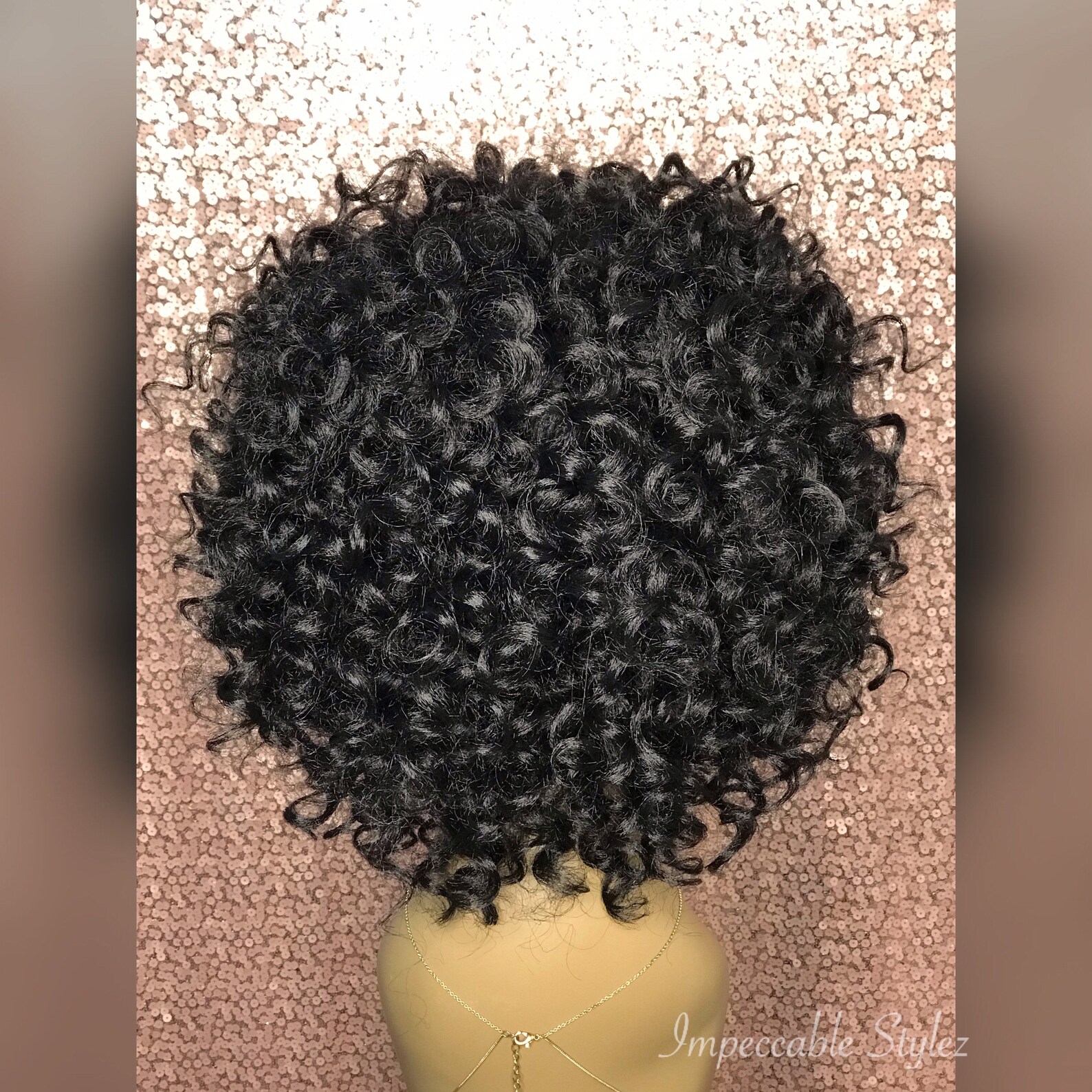 Nala afro Curly 100% Handmade Crochet Wig - Etsy