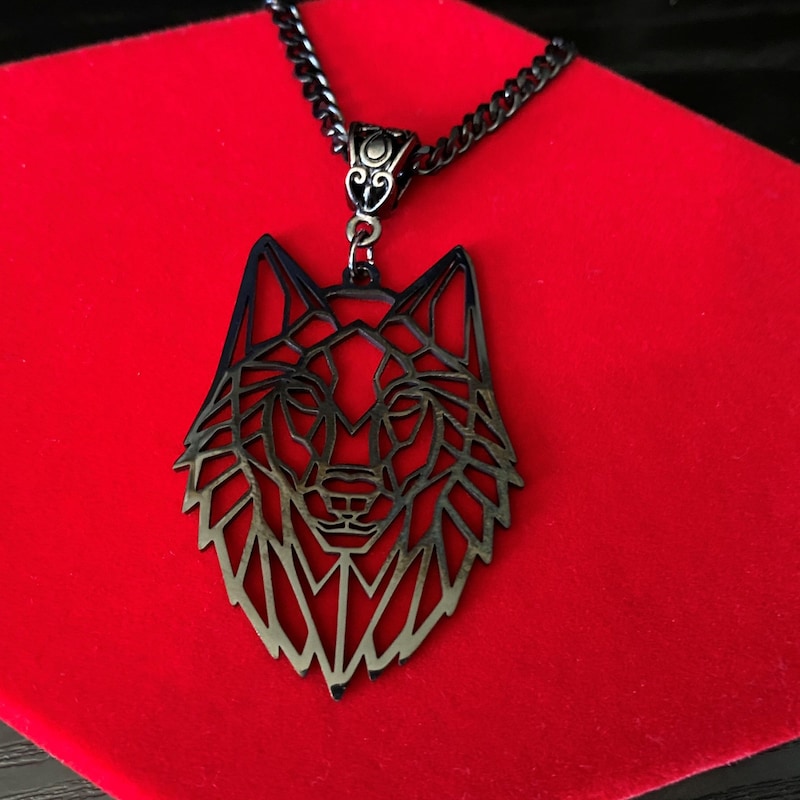 Mens Wolf Chain - Etsy