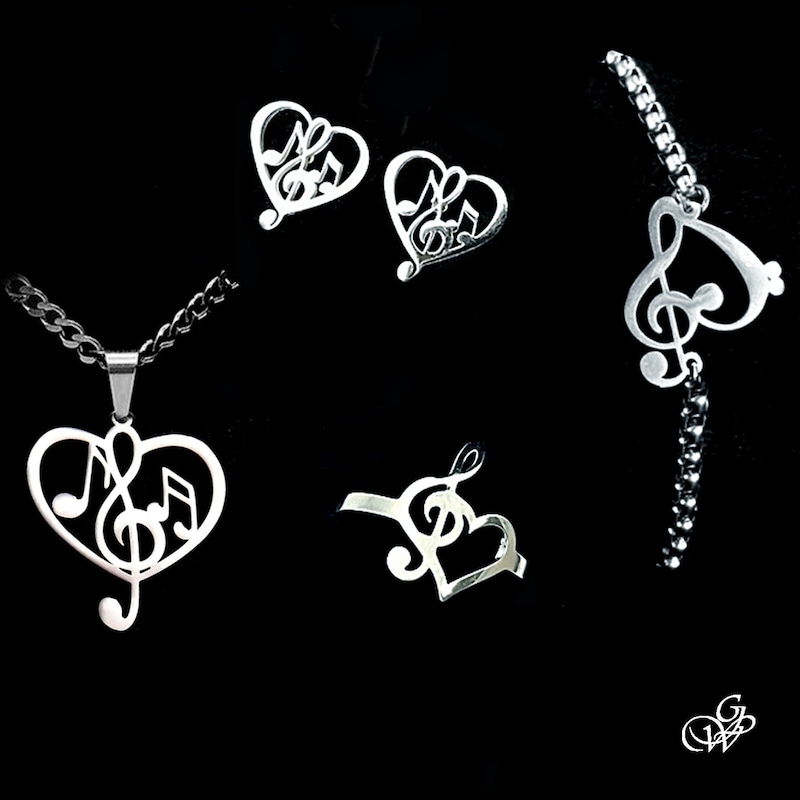 Musical Note Jewelry - Etsy