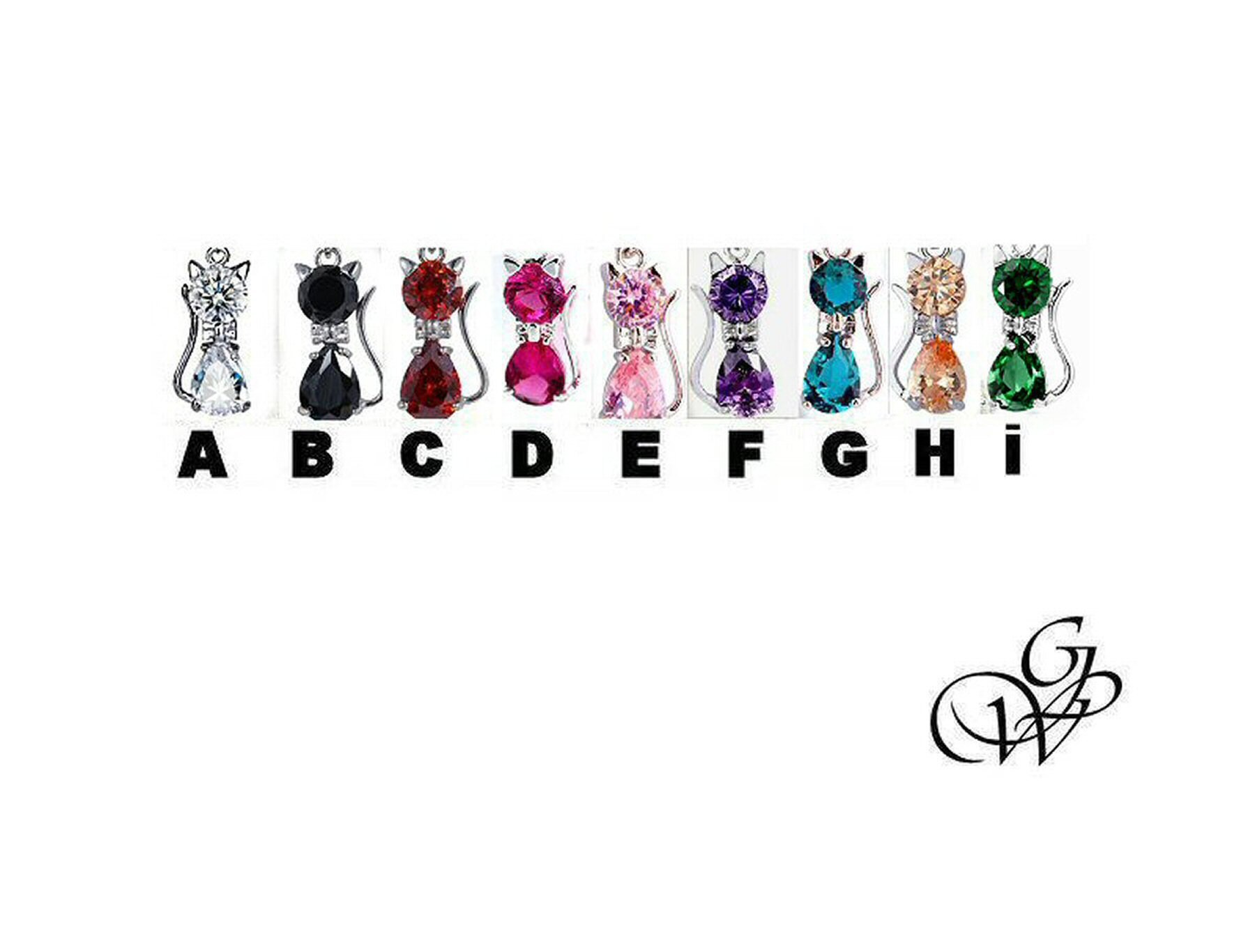 Bag Charm, Cat Crystal Chain, Keychain, 2 Models Heart or Classic - Etsy