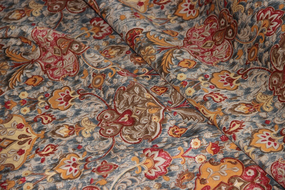 Linen Seven-color Print 100% LINEN - Fabric Sold by the Meter *** 50 Cm ...